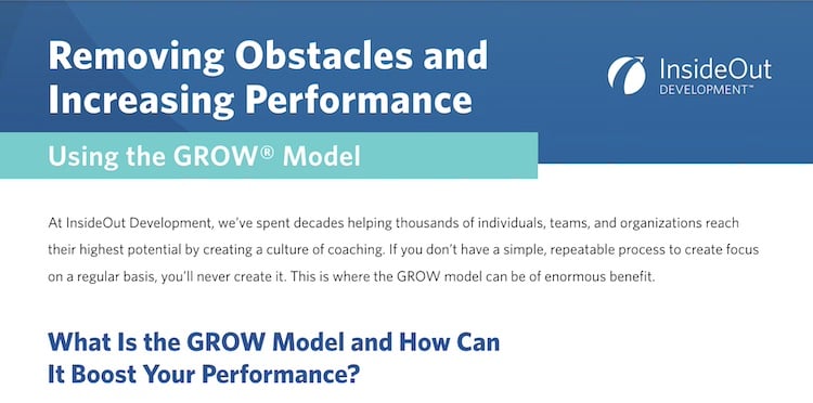 Free Leadership & Coaching Downloads | InsideOut Development